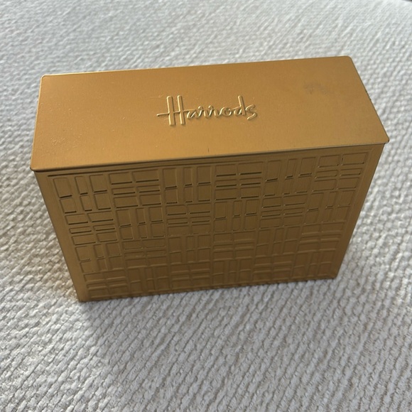 Harrods | Dining | Harrods Gold Golden Tin | Poshmark